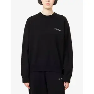 RU & ROCKA Logo-embroidered Knitted Jumper