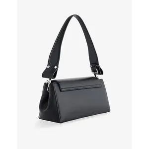 VIVIENNE WESTWOOD Hazel Medium Leather Shoulder Bag - Black