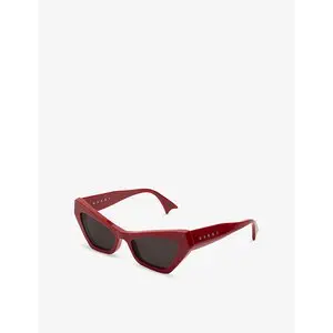 RETROSUPERFUTURE Zelaryth Cat-eye Sunglasses - Red