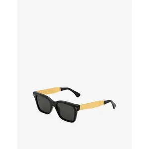 RETROSUPERFUTURE America Francis Square-frame Sunglasses - Black