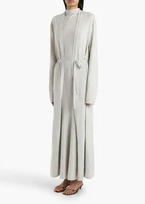 Khaite Alek Merino Wool Cardigan - Cloud