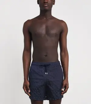 Vilebrequin Turtle Moopea Swim Shorts - Blue