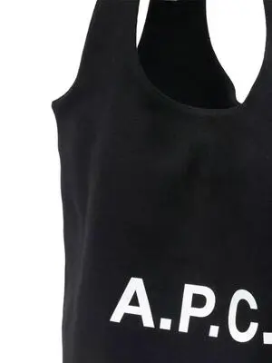 A.p.c. Logo-print Tote Bag
