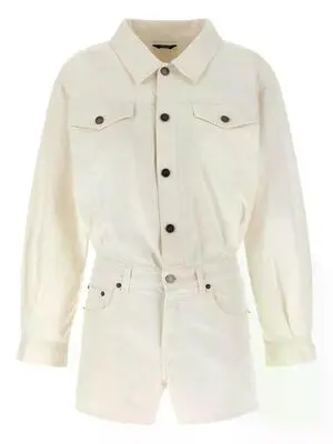 HAIKURE Button-up Playsuit - Neutrals