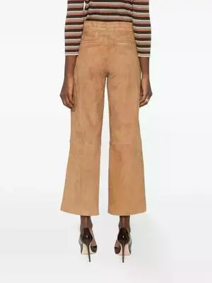 ARMA Blair Leather Trousers - Brown