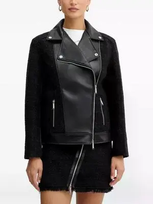 Karl Lagerfeld Zipped Logo-plaque Jacket