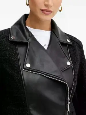 Karl Lagerfeld Zipped Logo-plaque Jacket
