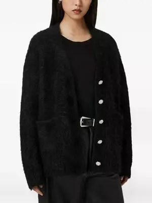 ALLSAINTS Rubi Button Cardigan - Black