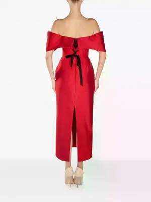 ARAFTU Off-shoulder Midi Dress