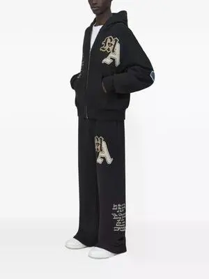 Amiri Logo-appliqué Full-zip Hoodie