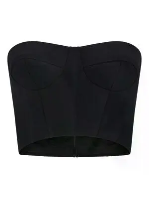 David Koma Panelled Bustier Top