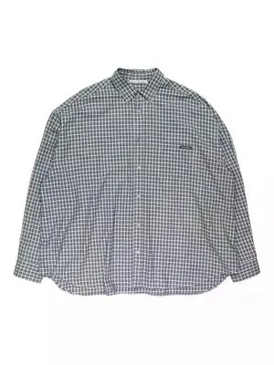 Acne Studios Checked Shirt - Grey