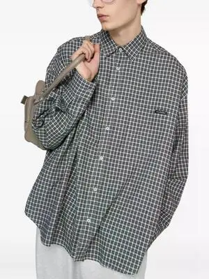 Acne Studios Checked Shirt - Grey