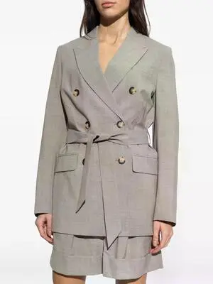 Rag & Bone Double-breasted Belted Jacket