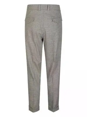 PAOLO PECORA Check Trousers