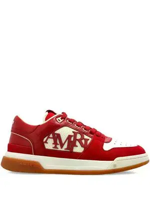 Amiri Lace-up Logo Sneakers - Red