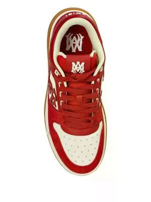 Amiri Lace-up Logo Sneakers - Red