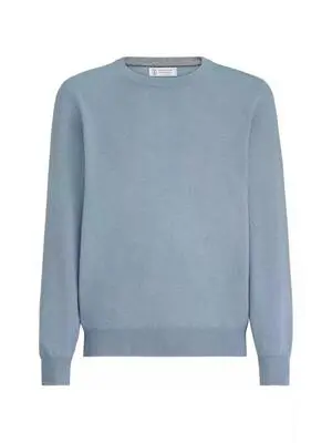 Brunello Cucinelli Crew-neck Sweater - Blue