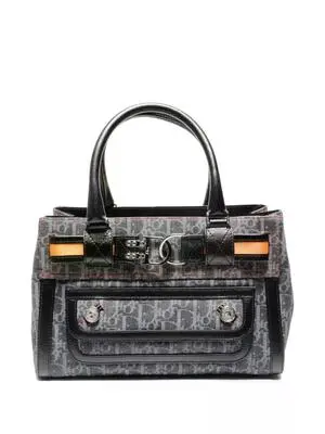 Dior 2005 Trotter-pattern Tote Bag