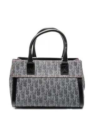 Dior 2005 Trotter-pattern Tote Bag