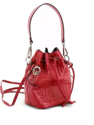 Fendi Embossed Bucket Bags