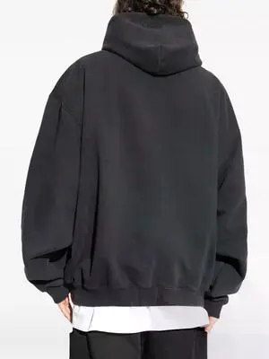 Vetements Graphic-print Hoodie - Black