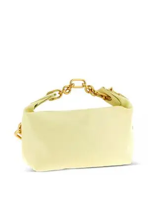 Balmain Mini Sync Chain Leather Tote - Yellow