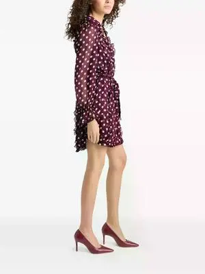Cinq À Sept Polka Dot Mini Dress