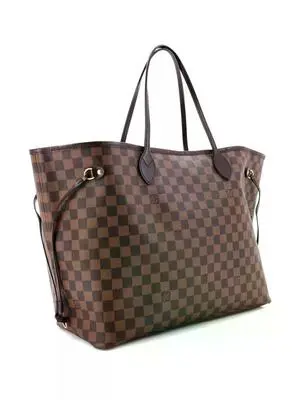 LOUIS VUITTON Neverfull Gm Tote Bag Damier - Brown