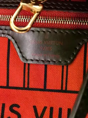 LOUIS VUITTON Neverfull Gm Tote Bag Damier - Brown