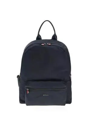 Kiton Zip-pocket Backpack - Blue
