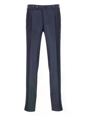 L.B.M. 1911 Pinstripe Pleated Trousers