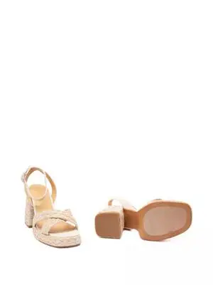 CastaÑer Raffia Woven Espadrille Sandals