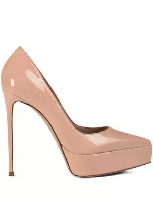 LE SILLA Platform Stiletto Pumps - Neutrals