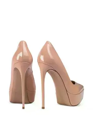 LE SILLA Platform Stiletto Pumps - Neutrals
