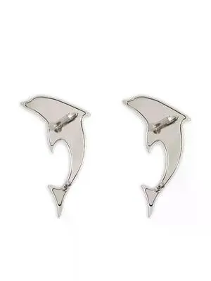 Blumarine Dolphin Clip-on Ear Cuffs