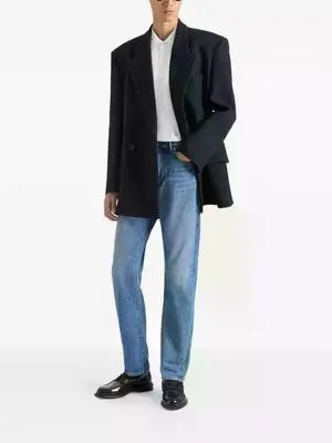 Givenchy Flared Trousers With Visible Stitching