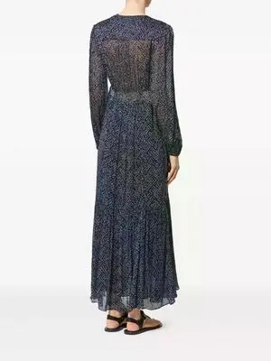 MARANT ETOILE Briane Polka-dot Midi Dress