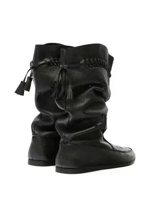 Isabel Marant Étoile Welky Leather Boots - Black