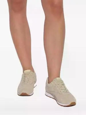 ANINE BING Suede Panelled Sneakers - Neutrals
