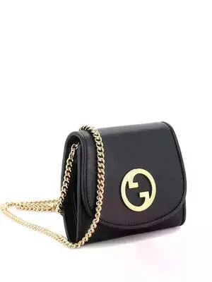 Gucci Blondie Wallet On Chain - Black