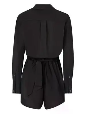 Pinko Buckle Belted Playsuit