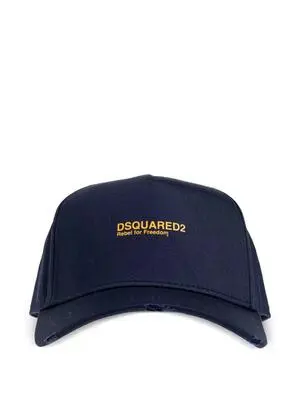 Dsquared2 Logo-print Baseball Cap - Blue