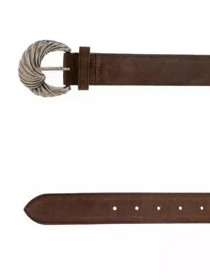 Etro Textured Buckle Belt
