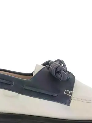 Loewe Two-tone Boat Shoes