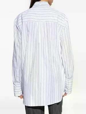 SAMSOE SAMSOE Striped Button-down Shirt