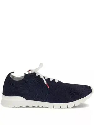 Kiton Round Toe Sneakers For Men
