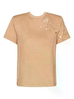SEROYA Cut-out T-shirt