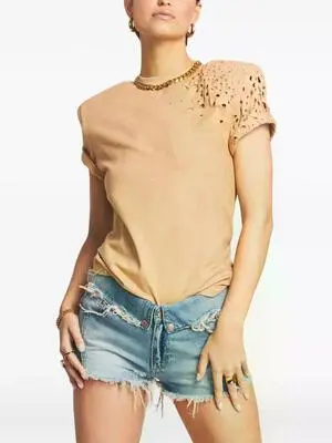SEROYA Cut-out T-shirt
