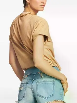 SEROYA Cut-out T-shirt